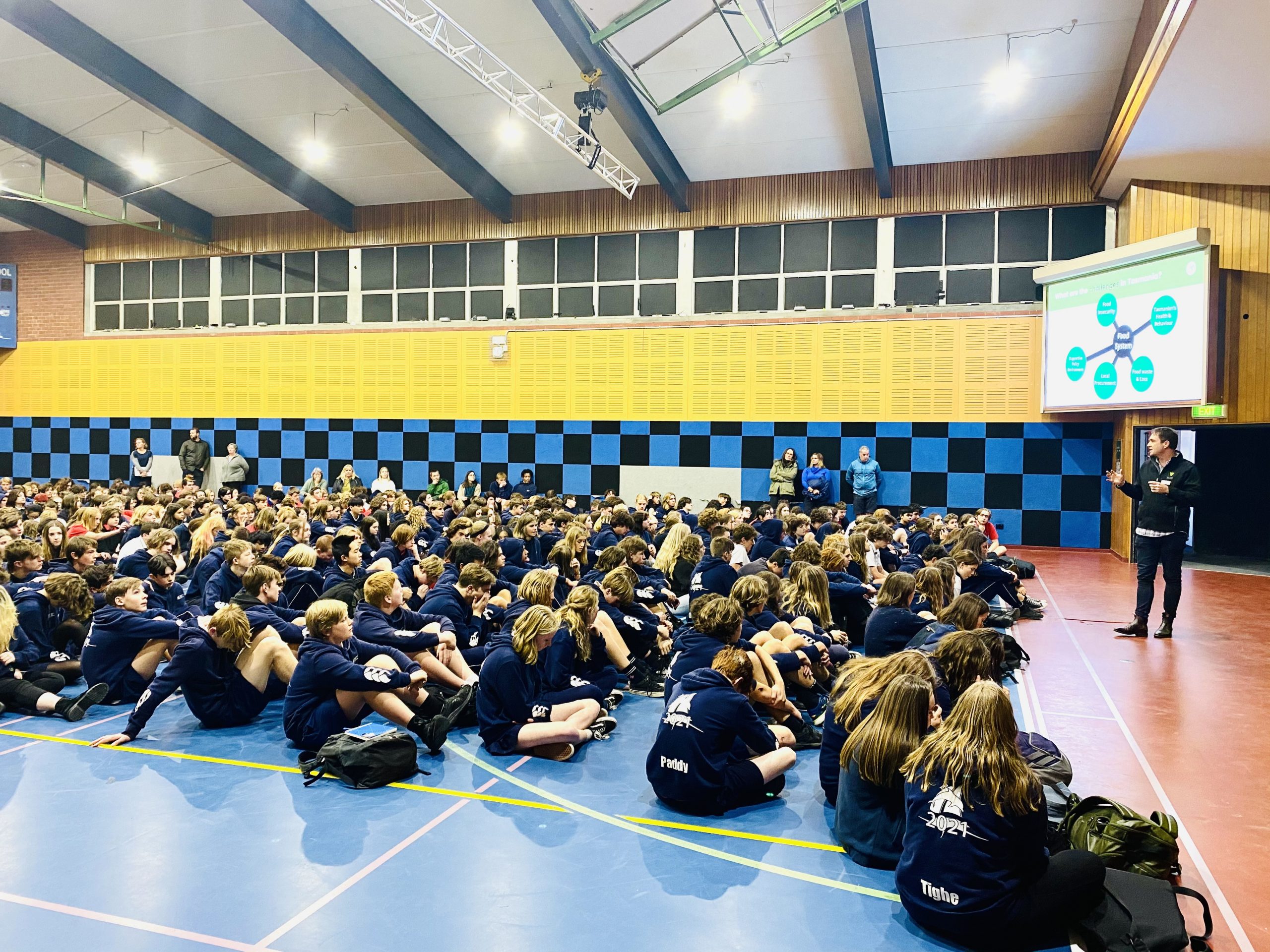 Taroona High School Think Local - Eat Well Tasmania